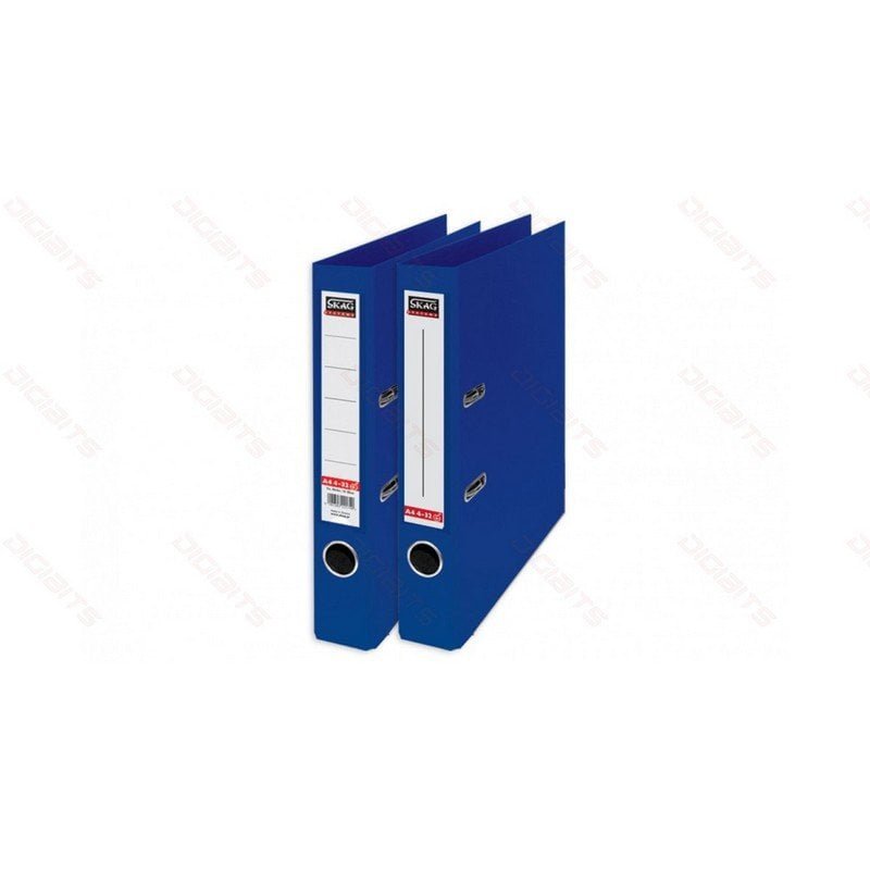 SKAG box file A4 4cm dark blue – Digibits Ltd