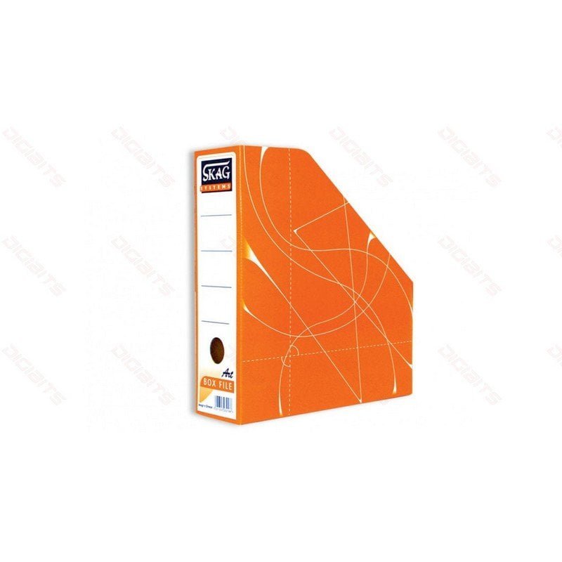 SKAG magazine box file orange – Digibits Ltd