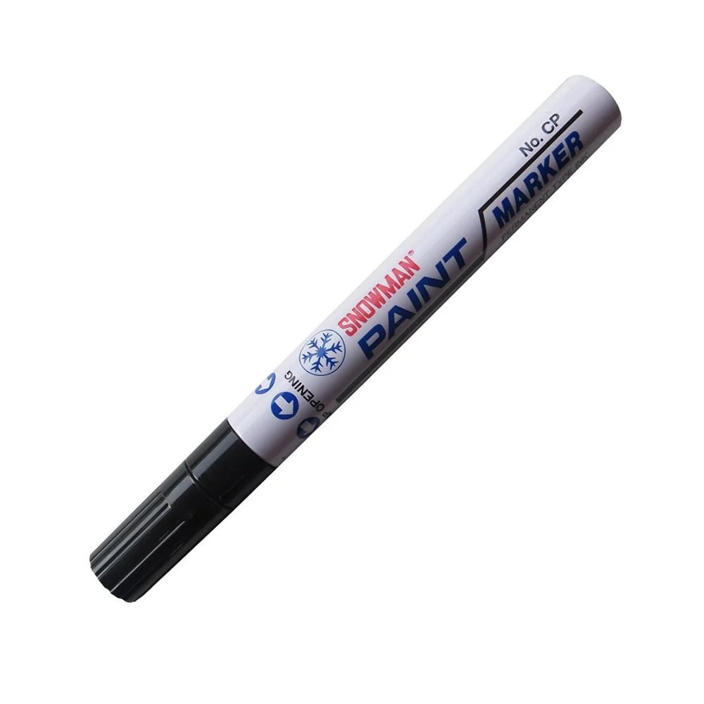 Snowman paint marker black – Digibits Ltd