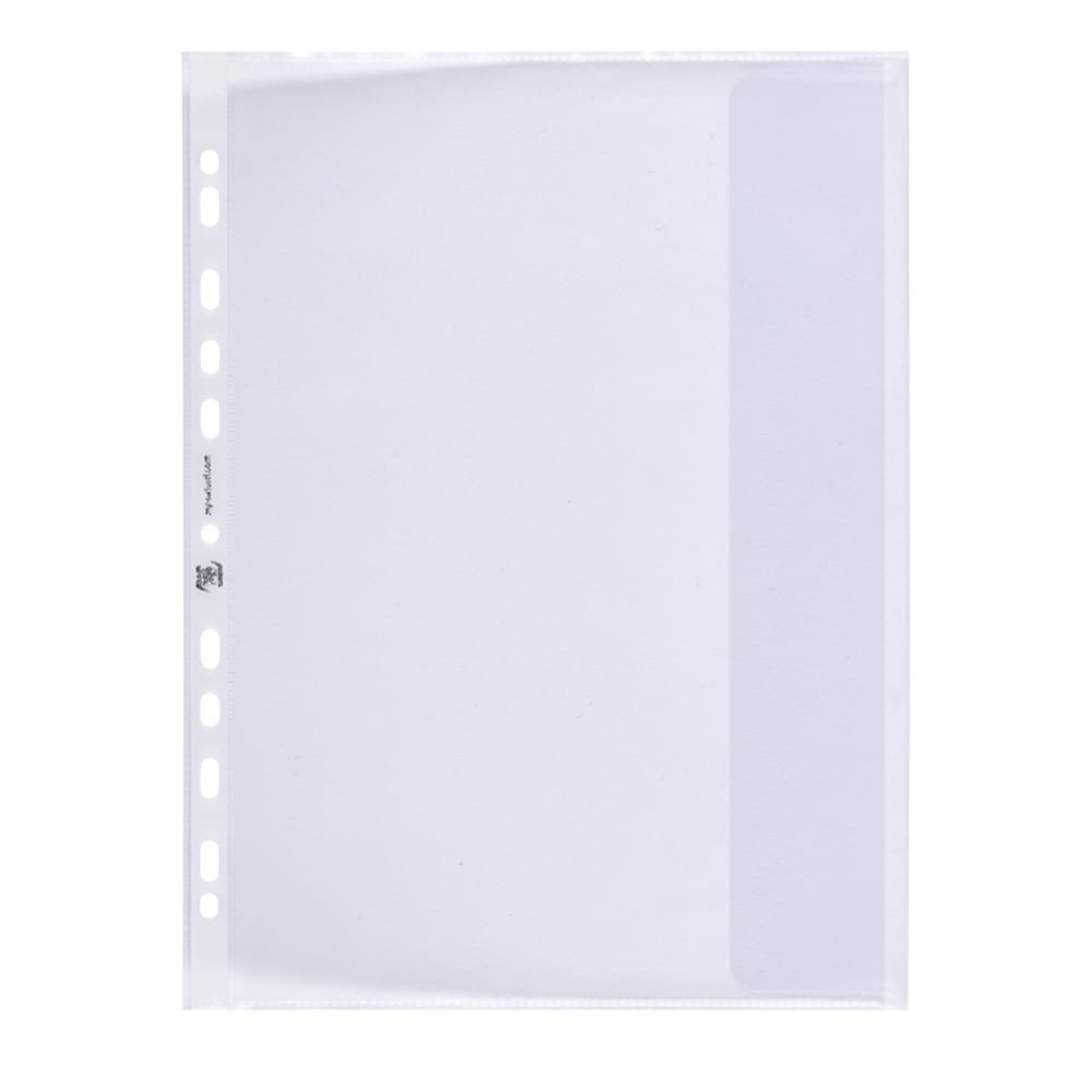 Oxford A4 sheet protectors with flap (bag of 10pcs) – clear – Digibits Ltd